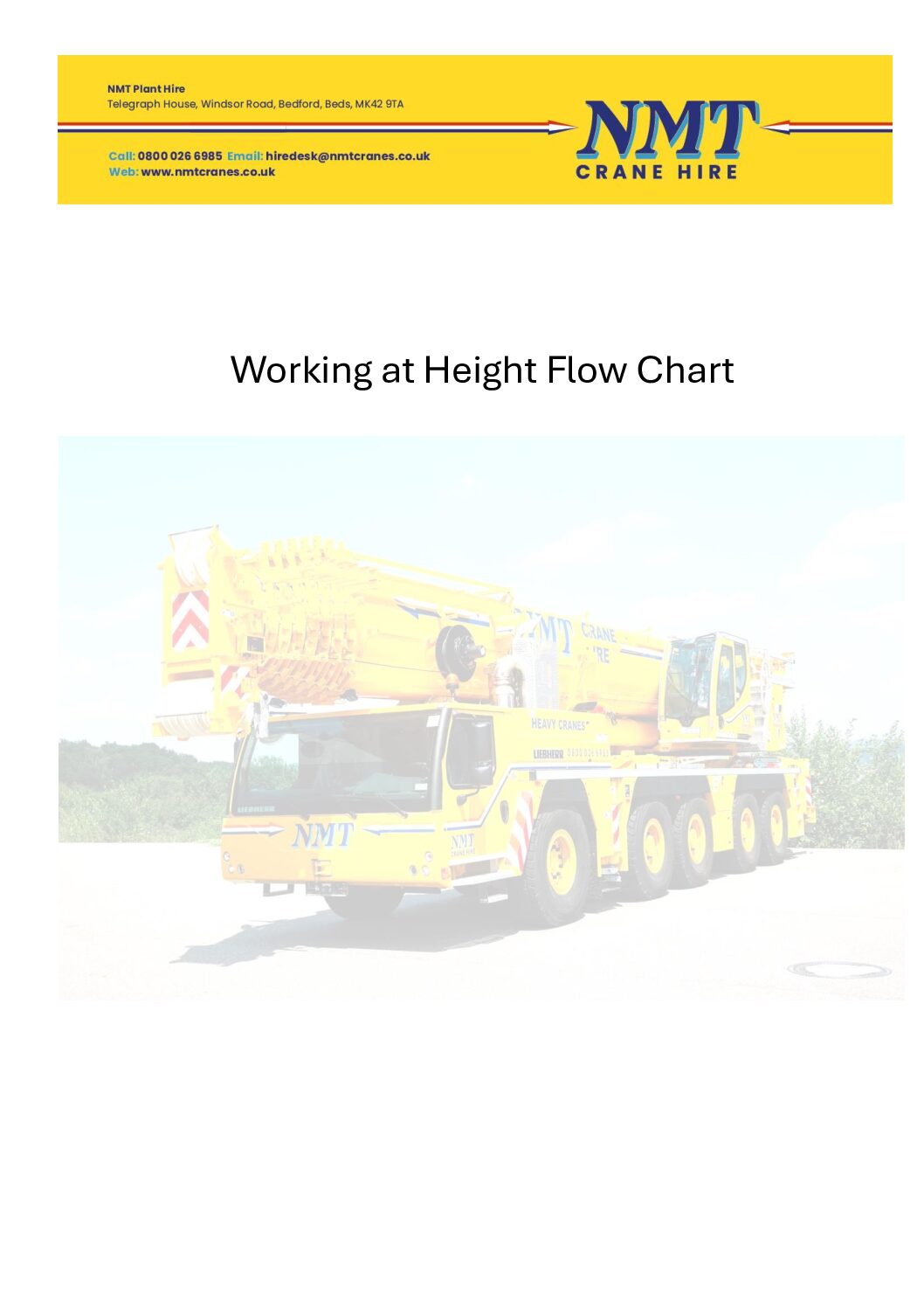 POLICIES - NMT Crane Hire