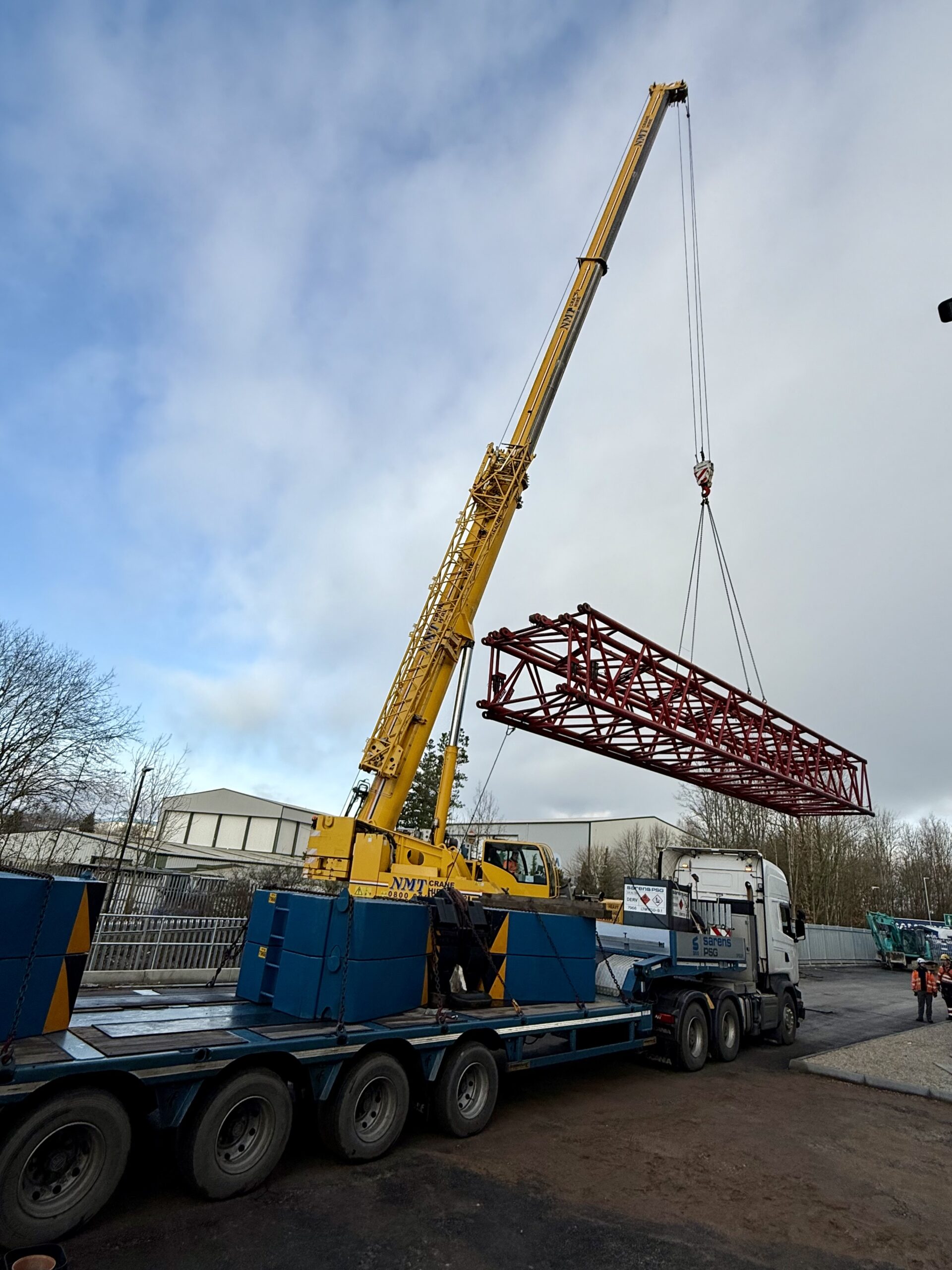 Case Study: Precision Lifting with IBO Construction - NMT Crane Hire