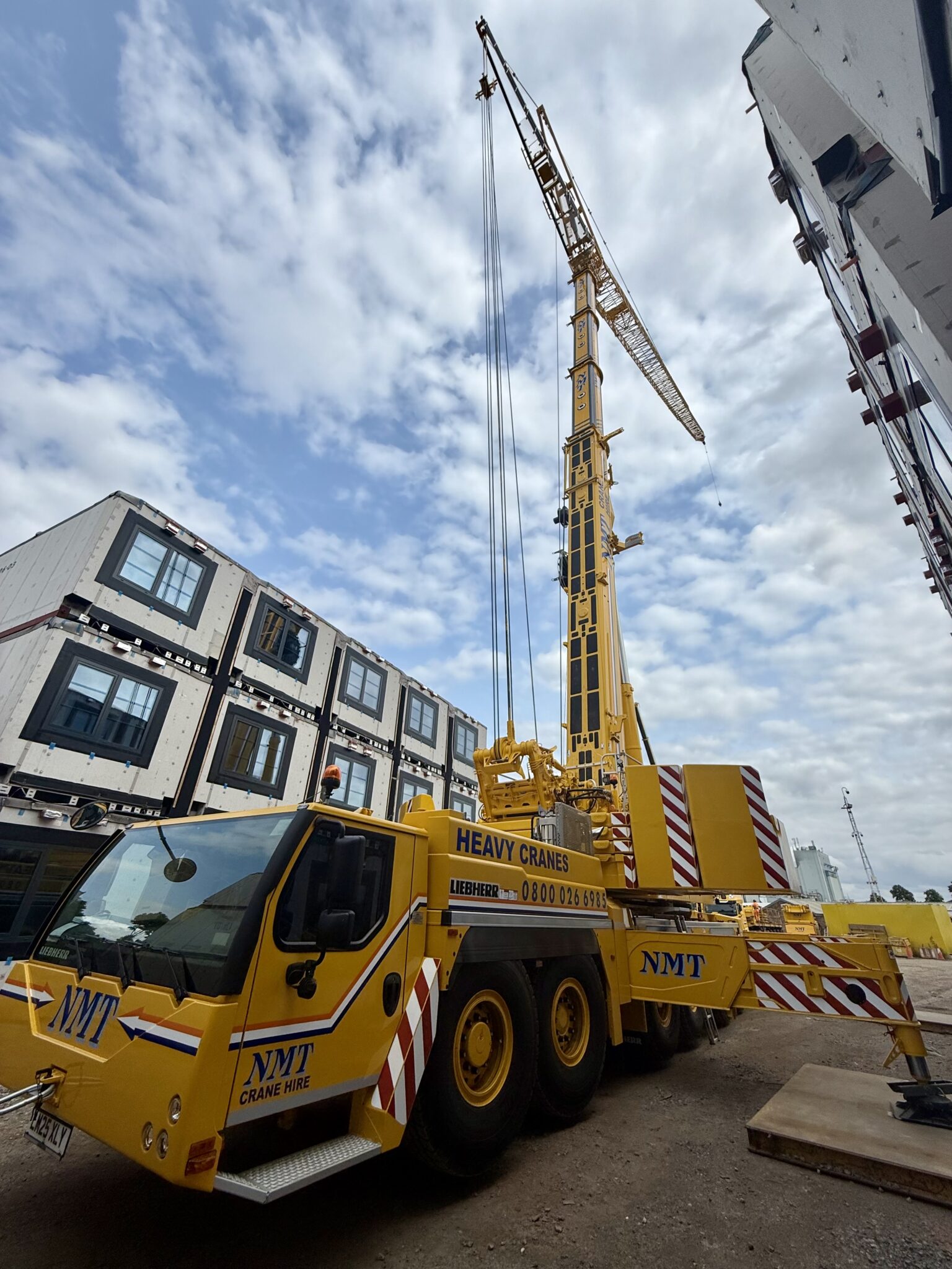 NMT Crane Hire expands fleet with second £2.3 Million Liebherr Investment - NMT Crane Hire
